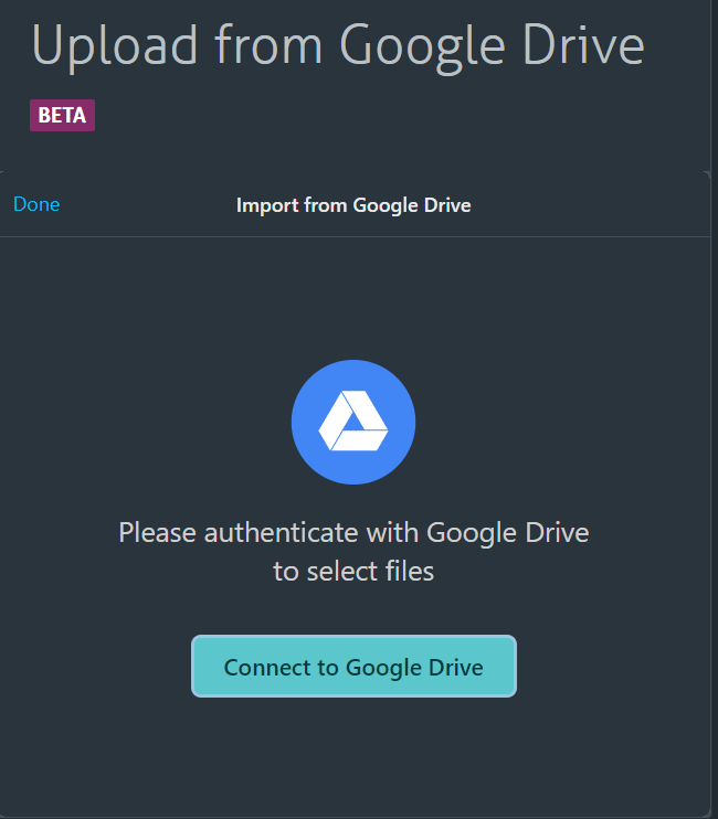 Upload Videos From Google Drive Vosaic